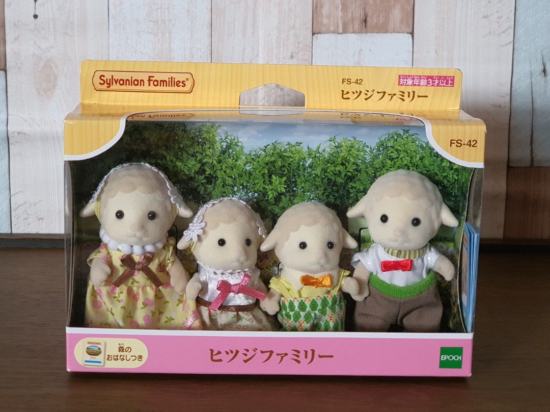 Sylvanian Families : Sheep Family (2021), Hobbies & Toys, Toys & Games ...