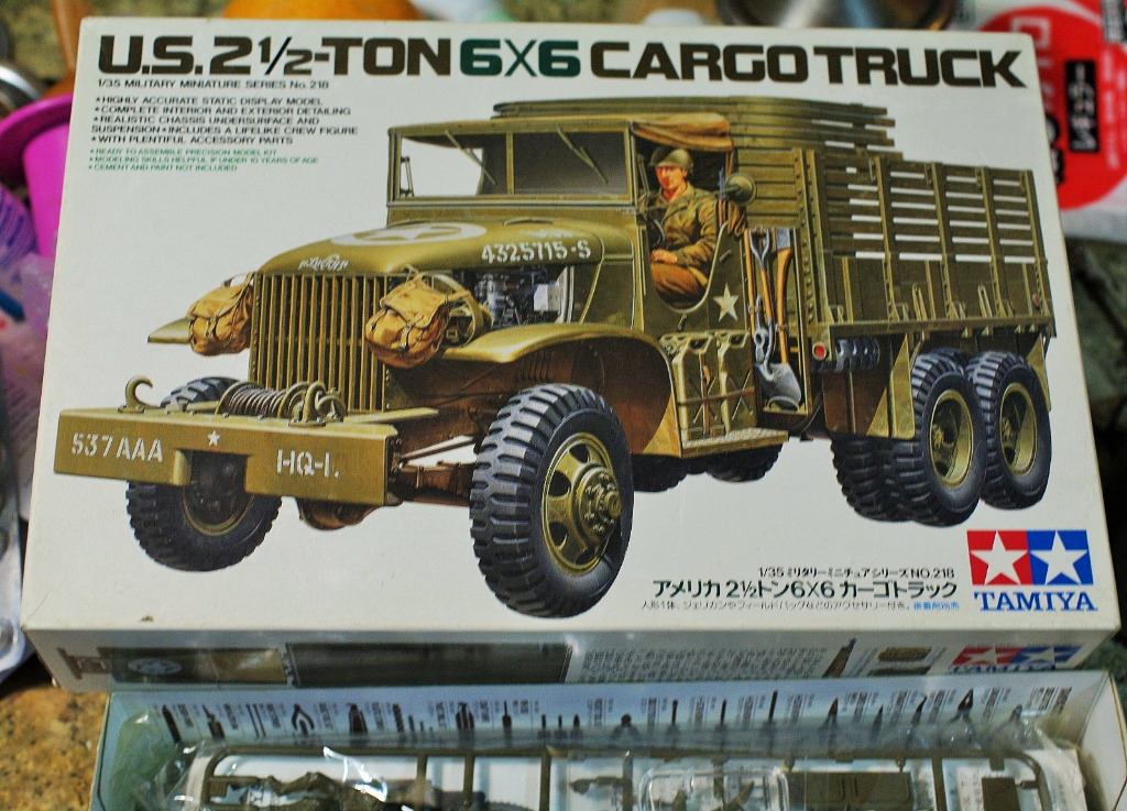 全新 - Tamiya-田宮-35218-1/35-US -GMC- CCKW -2 1/2-Ton-6x6-Cargo Truck -w ...