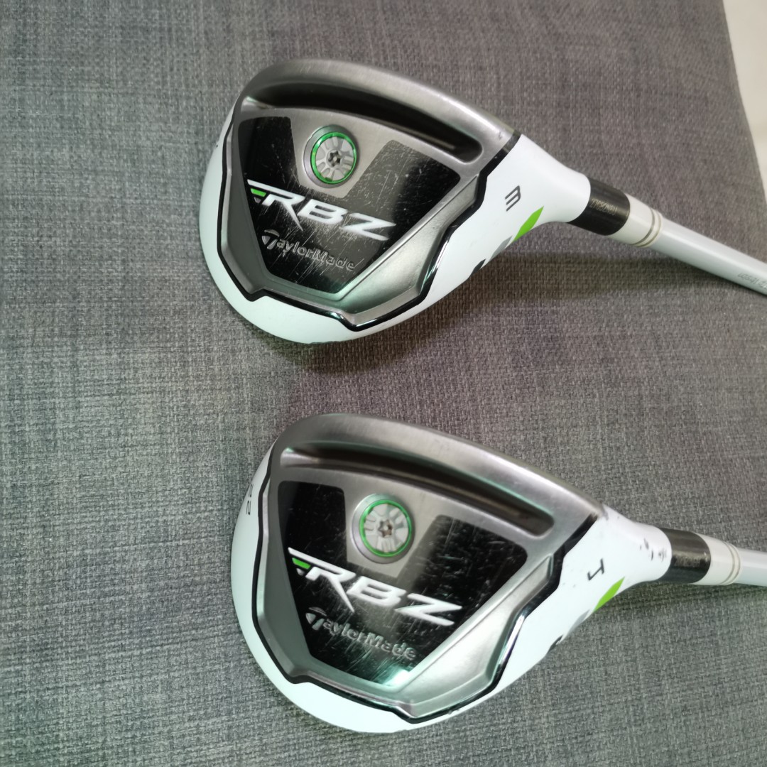 Taylormade RBZ Hybrids, Sports Equipment, Sports & Games, Golf on Carousell