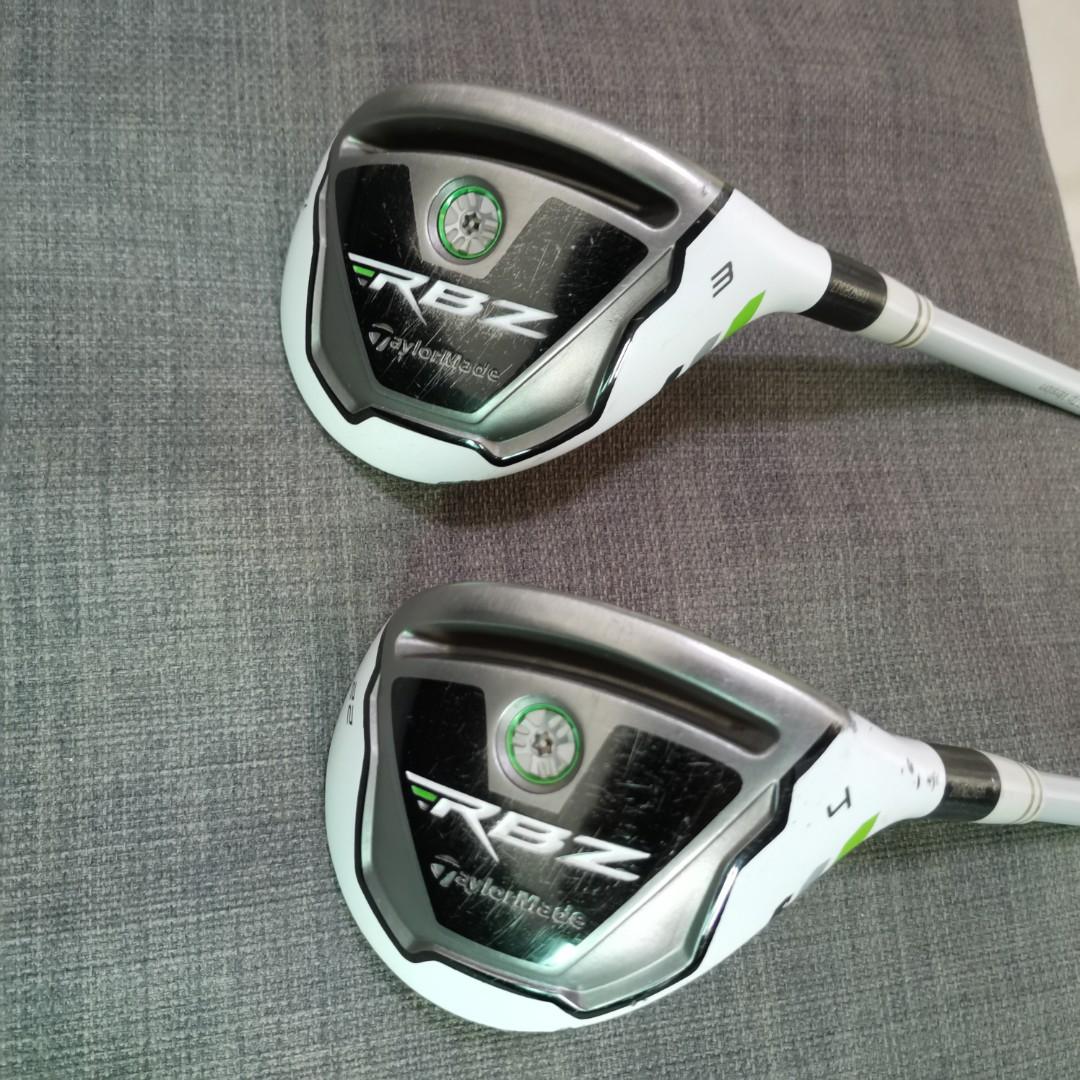 Taylormade RBZ Hybrids, Sports Equipment, Sports & Games, Golf on Carousell
