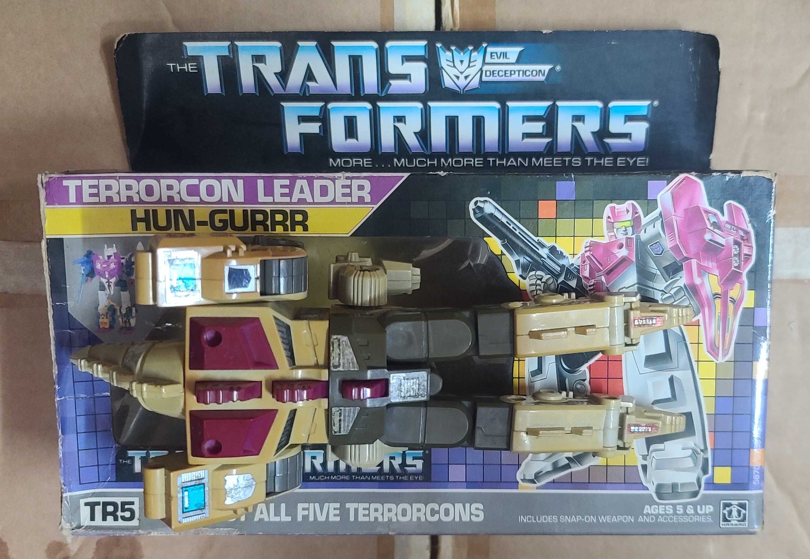 Transformers G1 Vintage Hun-Gurrr 1986, Hobbies & Toys, Toys & Games on ...