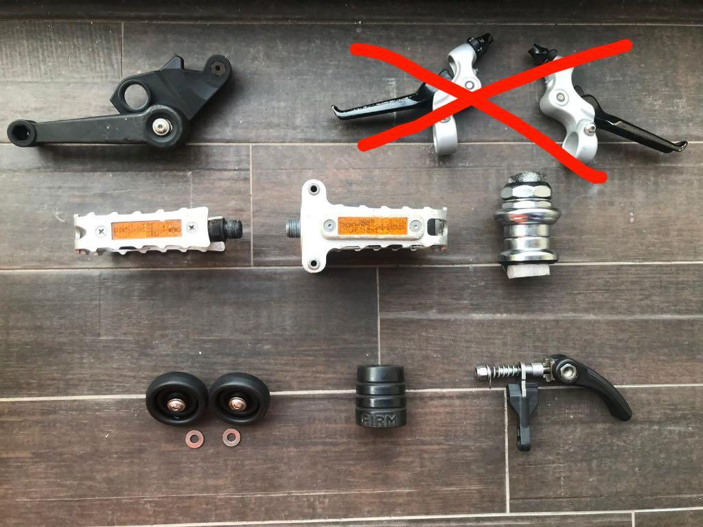 Various Brompton accessories, Sports Equipment, Bicycles & Parts, Parts ...