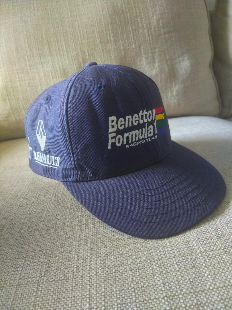 Vintage Renault Benetton Formula 1 Team Racing Cap, Men's Fashion ...