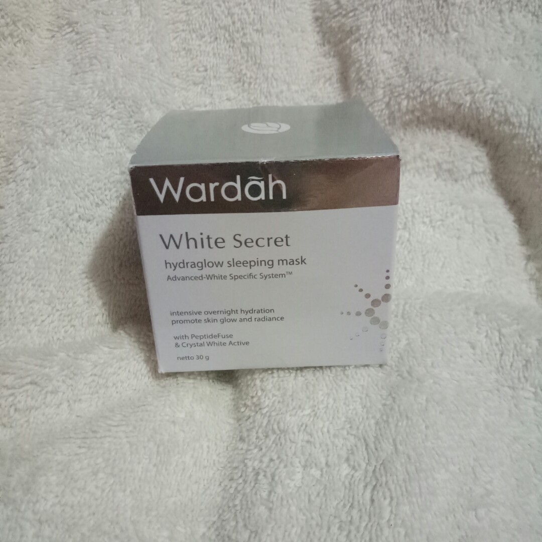 Wardah White Secret HydraGlow Sleeping Mask 30 g, Kesehatan ...