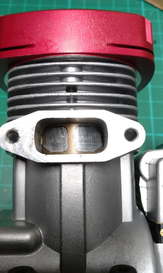 YS 91SR engine with Funtech muffler, Everything Else on Carousell