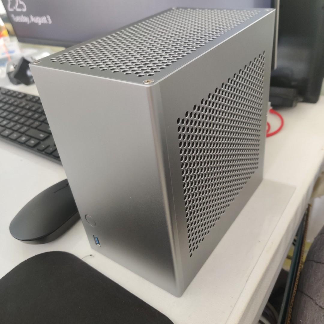 Zs A4 Dc Version 3 Mini Itx Case Gray Computers And Tech Desktops On