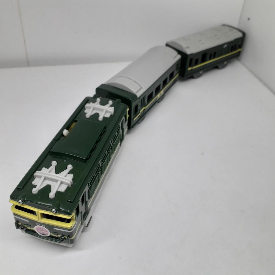1520 中古 日版 停產Tomy電動 子彈火車 Plarail 東日本 新幹線EF81 寢台電車 JR車頭車尾車卡 一組共3卡 購自日本 ...