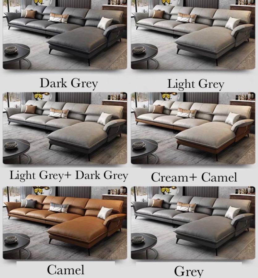 2 seater RUSSO Sofa in Water Repellent Leather-Aire Material WR8159 ...