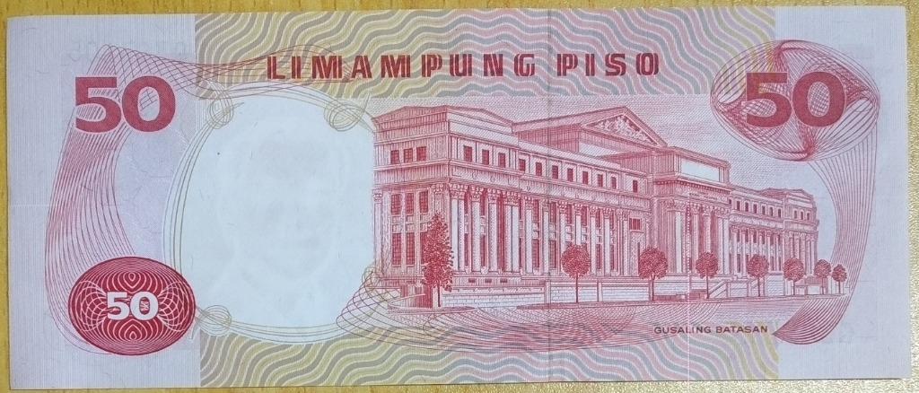 50 Piso Pilipino Series Banknotes, Hobbies & Toys, Memorabilia ...
