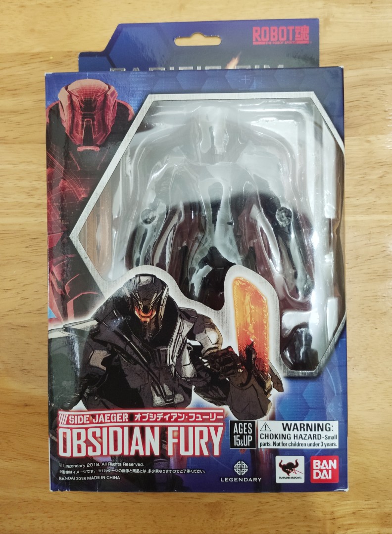 全新 日版 ROBOT魂 悍戰太平洋 OBSIDIAN FURY SIDE JAEGER, 興趣及遊戲, 玩具 & 遊戲類 - Carousell