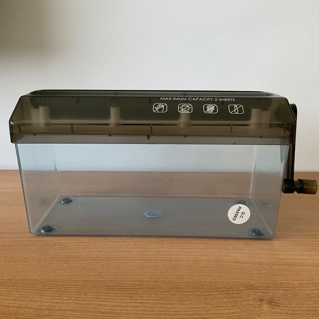 A4 Paper Shredder, Hobbies & Toys, Stationary & Craft, Craft Supplies ...