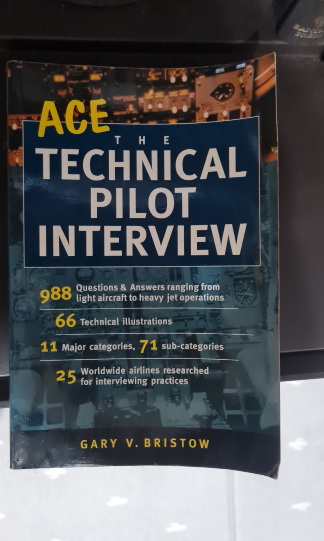 ACE the technical pilot interview, Hobbies & Toys, Books & Magazines, Textbooks on Carousell