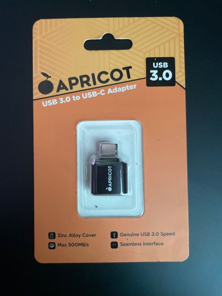 Apricot USB 3.0 to USB-C Adaptor, Mobile Phones & Gadgets, Mobile ...