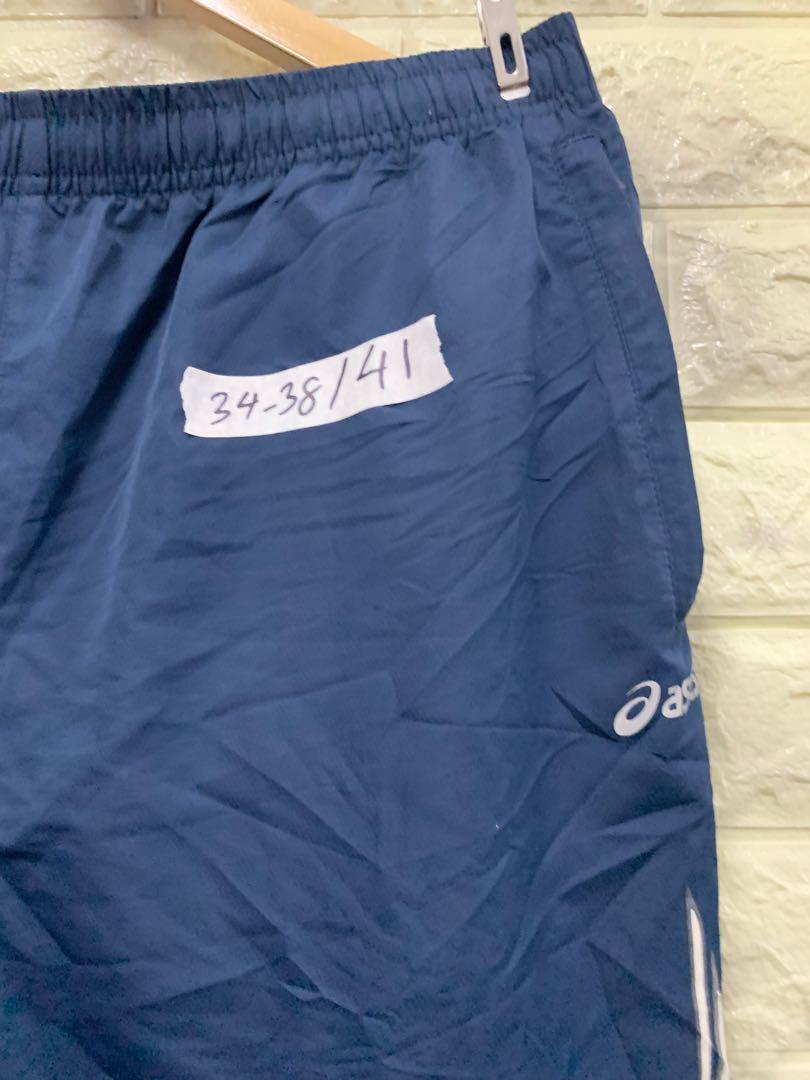 Asics track, Men's Fashion, Bottoms, Joggers on Carousell