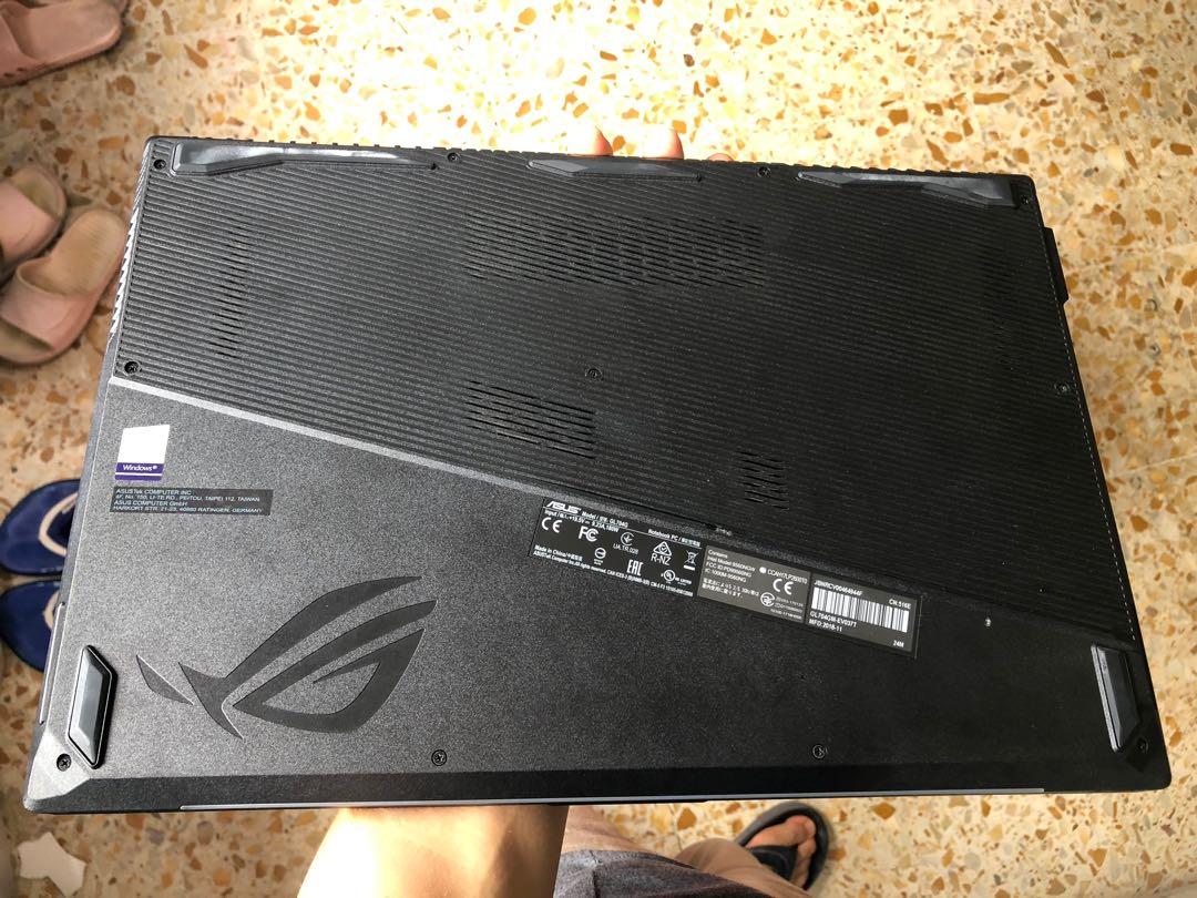 ASUS GL704G/i7-9750H/Windows 10 Pro/16GB RAM/Black, Computers & Tech ...