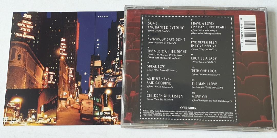 Barbra Streisand ~ Back To Broadway ( US Press ) Cd, Hobbies & Toys ...