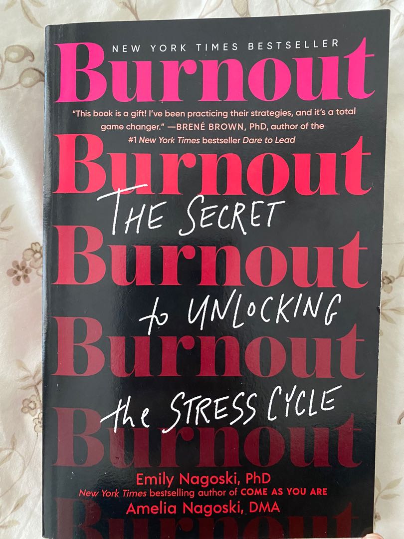 Burnout - Book Unlocking Stress Cycle, Hobbies & Toys, Books ...