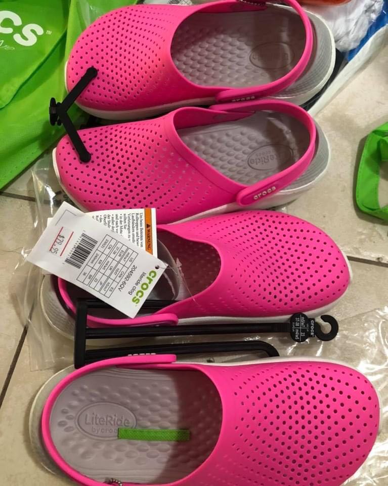 Crocs Womens Lite Ride Pink 6,7 ONLY, Women's Fashion, Footwear ...