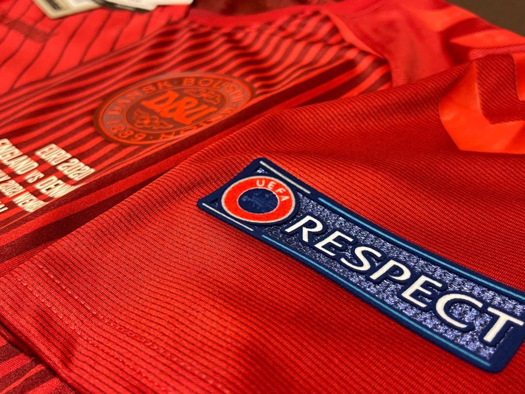 DENMARK HUMMEL AUTHENTIC THIRD KIT EURO 2020 JERSEY - KJÆR PLAYERS ...