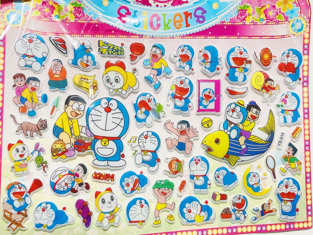 Doraemon stickers, Hobbies & Toys, Stationery & Craft, Other Stationery ...
