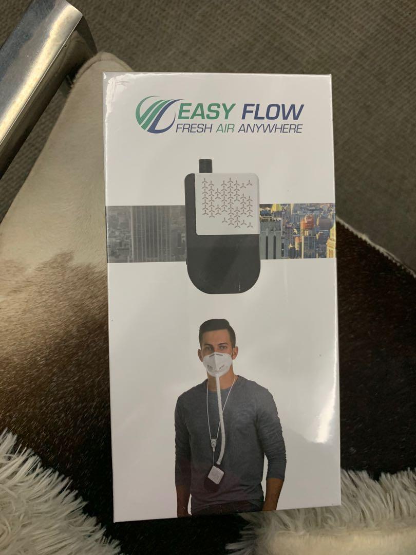 Easy Flow (EasyFlow) Personal Air Filtration Device, Health & Nutrition ...