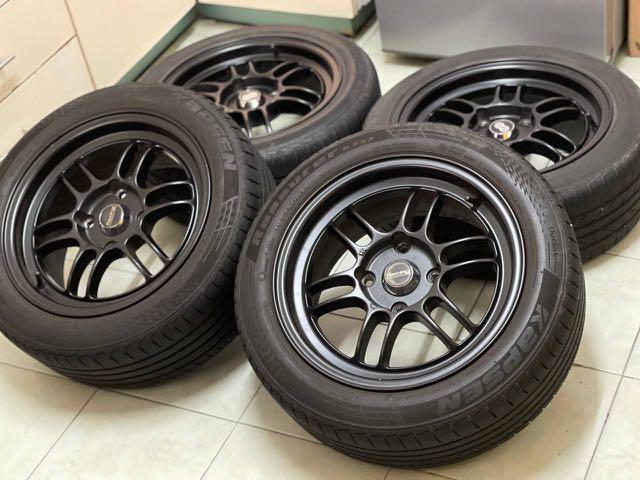 Enkei Rpf1 15 Pcd 114 et38 iswara saga persona, Auto Accessories on ...