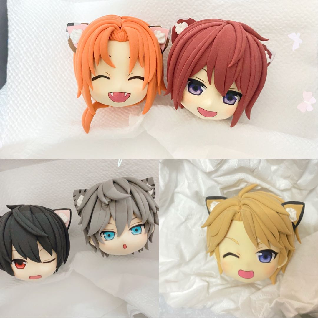 ENSEMBLE STARS ENSTARS KNIGHTS OBITSU OB11 NENDOROID HEADS, Hobbies ...