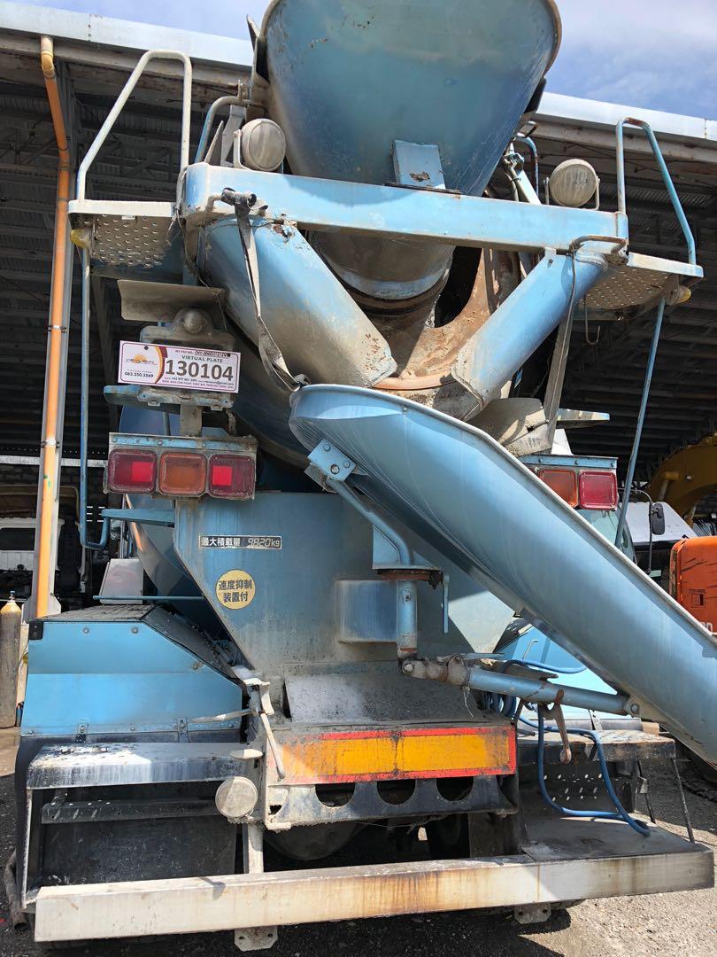 Fuso super great transit mixer truck 8dc9 10w, Special Vehicles, Heavy ...