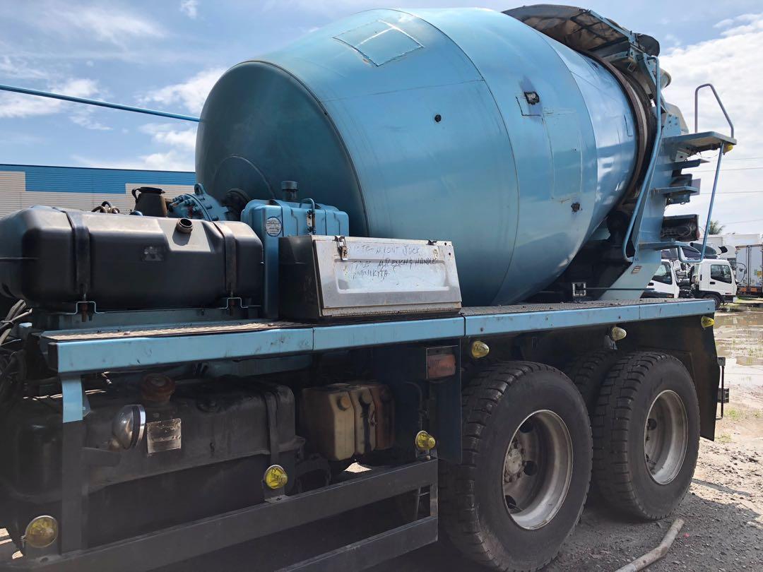 Fuso super great transit mixer truck 8dc9 10w, Special Vehicles, Heavy ...