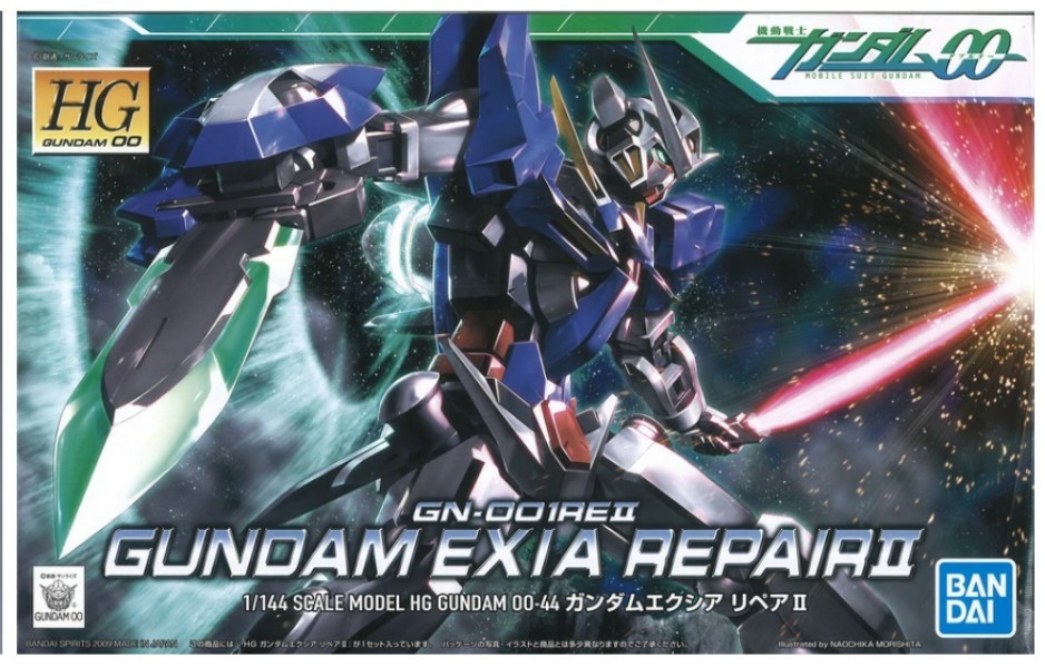 HG 1/144 HIGH GRADE GUNDAM 00 GN-001RE II GUNDAM EXIA REPAIR II ...