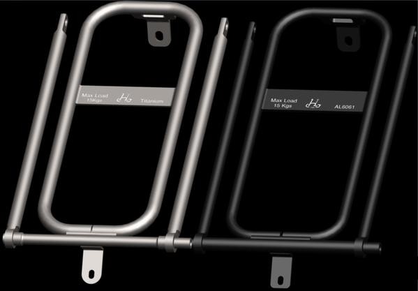 H&H Aluminum Q Rack V4 for Brompton, Sports Equipment, Bicycles & Parts ...