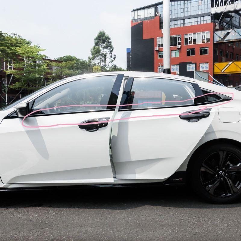 Honda Civic FC Window Trim, Car Accessories, Accessories on Carousell