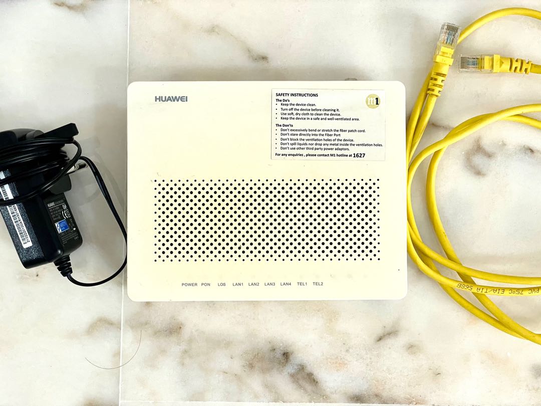 Huawei Echolife HG8240H GPON Terminal, Computers & Tech, Parts ...