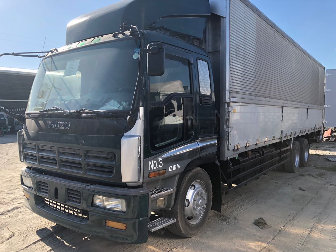 Isuzu giga wing van 6wa1 10w, Special Vehicles, Heavy Vehicles on Carousell