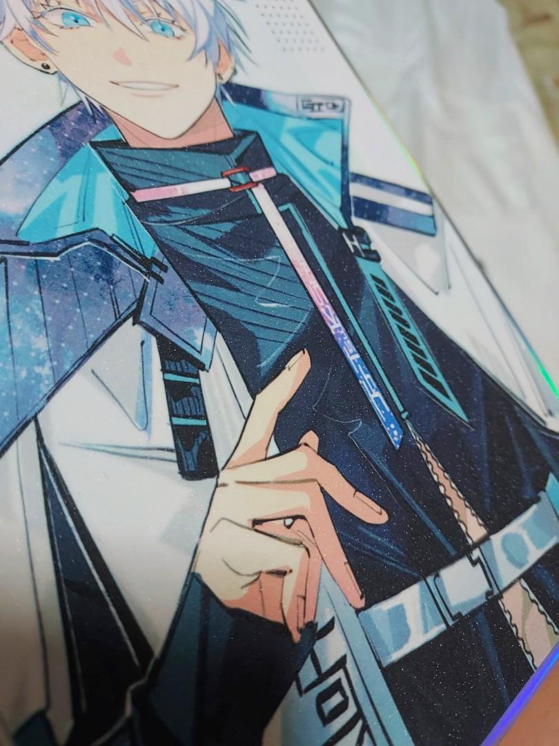 Jujutsu Kaisen JJK Gojo shikishi, Hobbies & Toys, Memorabilia ...