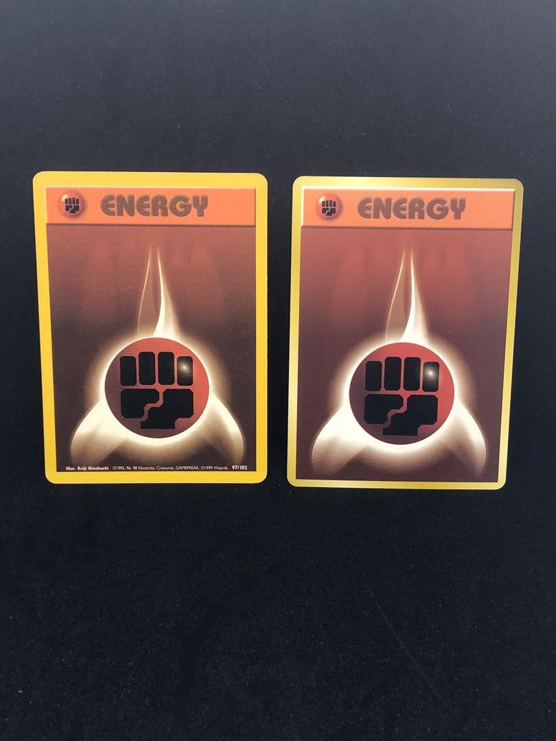 Just Pokemon Vintage Energy Cards, Hobbies & Toys, Memorabilia ...