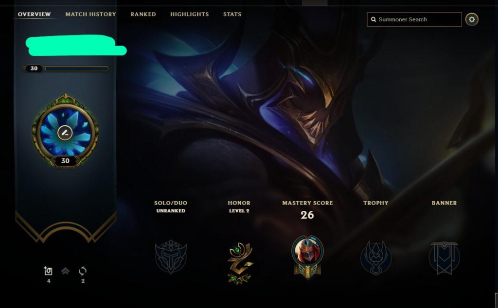 League of Legends unranked level 30 account(Garena SG/MY/IND), Video ...