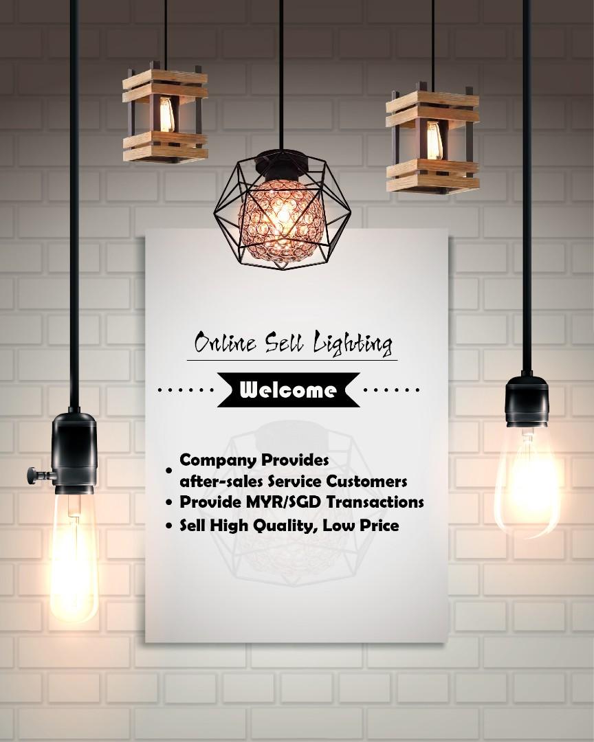 Lighting for sell, Furniture & Home Living, Lighting & Fans, Lighting ...