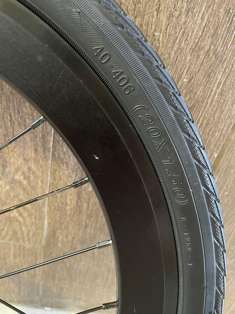 Litepro S42 Aero High Profile Wheelset Disc 20” 406, Sports Equipment ...