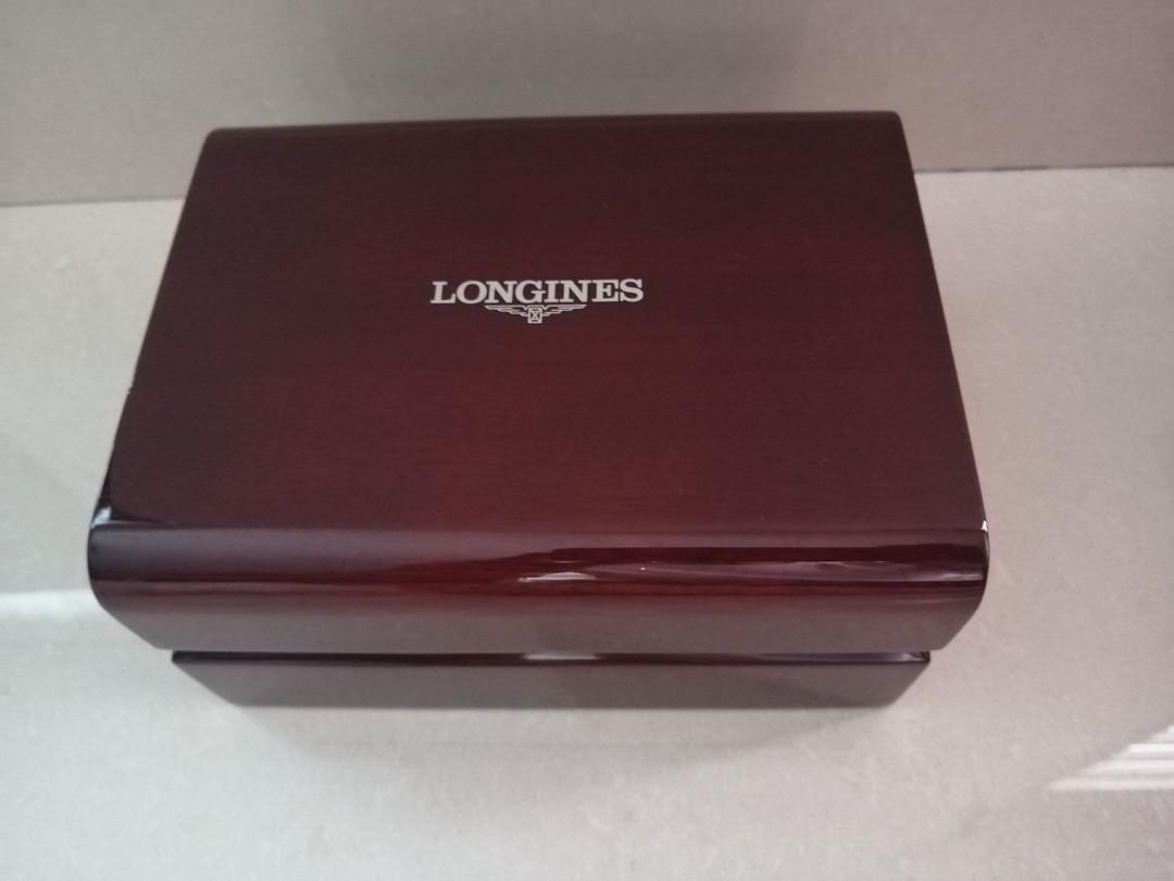 321)Longines Watch Wood Box, Men's Fashion, Watches & Accessories ...