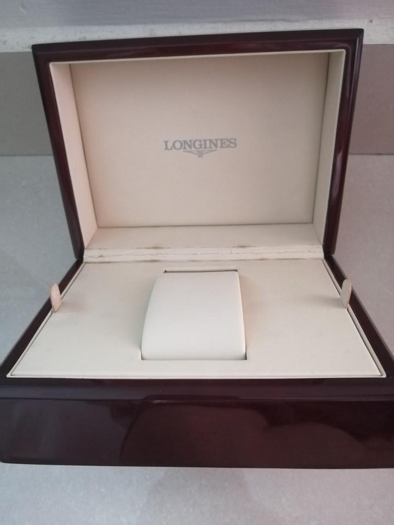 321)Longines Watch Wood Box, Men's Fashion, Watches & Accessories ...