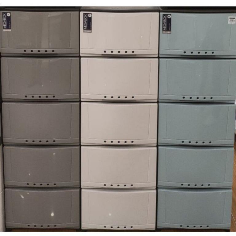MegaBox PLASTIC DRAWER 5 Layers (MG-164), Furniture & Home Living ...
