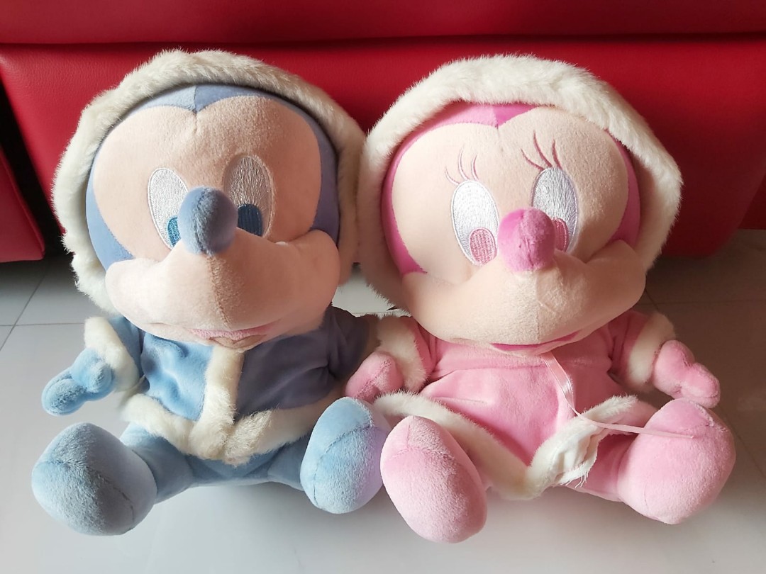 Mickley and Minnie Soft Toys, Hobbies & Toys, Toys & Games on Carousell
