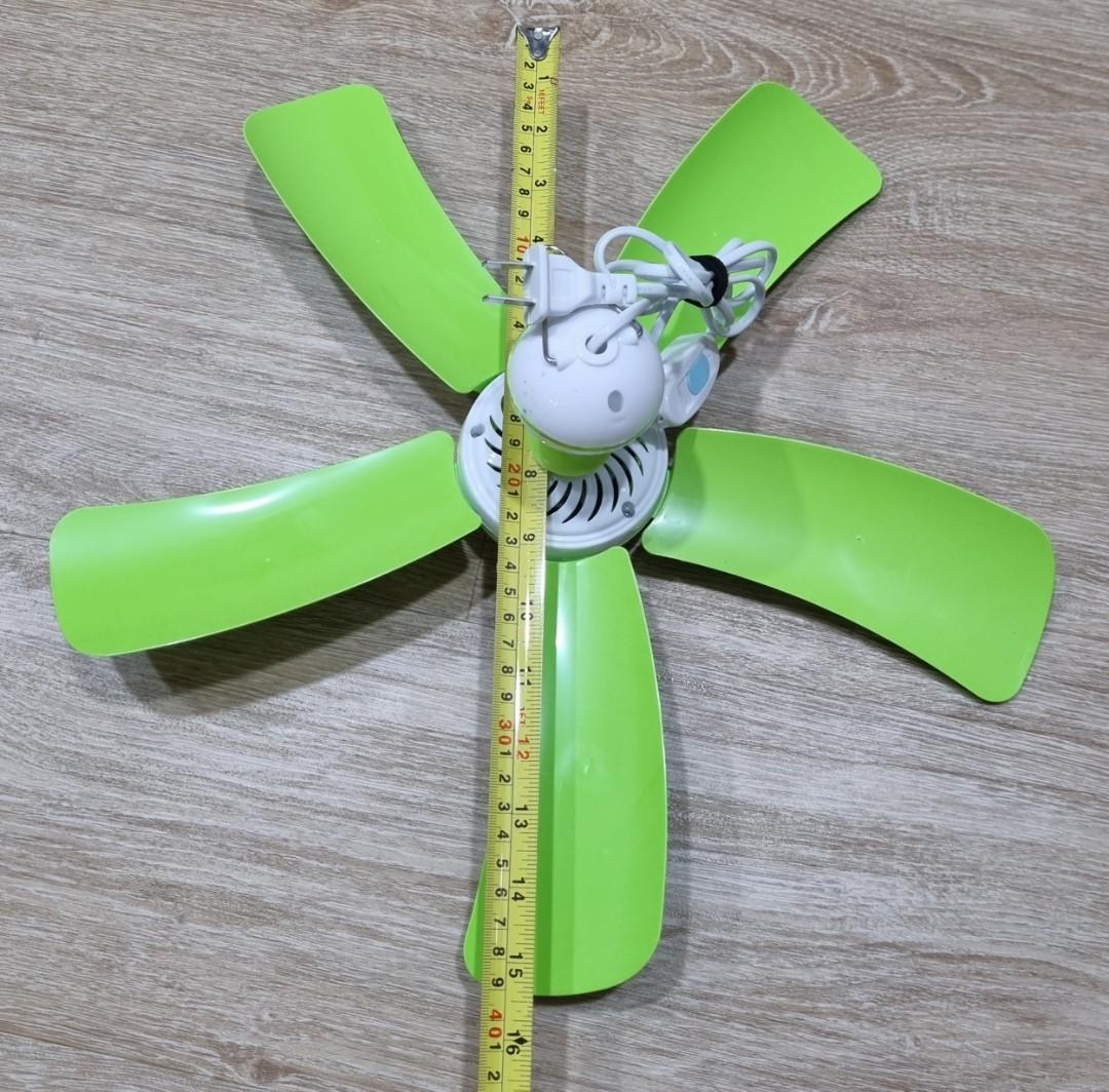 Mosquito Net Mini Hanging Ceiling Fan (ultra quiet), Furniture & Home ...
