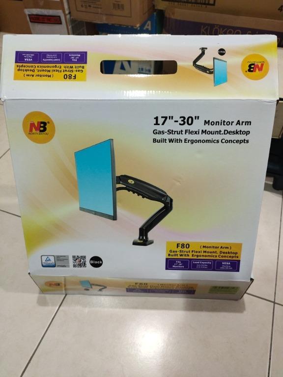 Monitor Mount Arm - NB F80 for 17 to 30, Computers & Tech, Parts ...