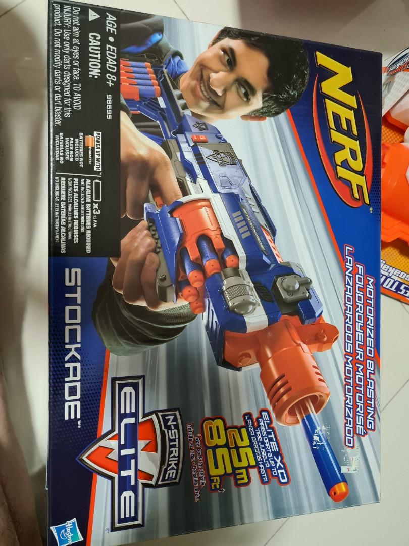 Nerf Stockade, Hobbies & Toys, Toys & Games on Carousell