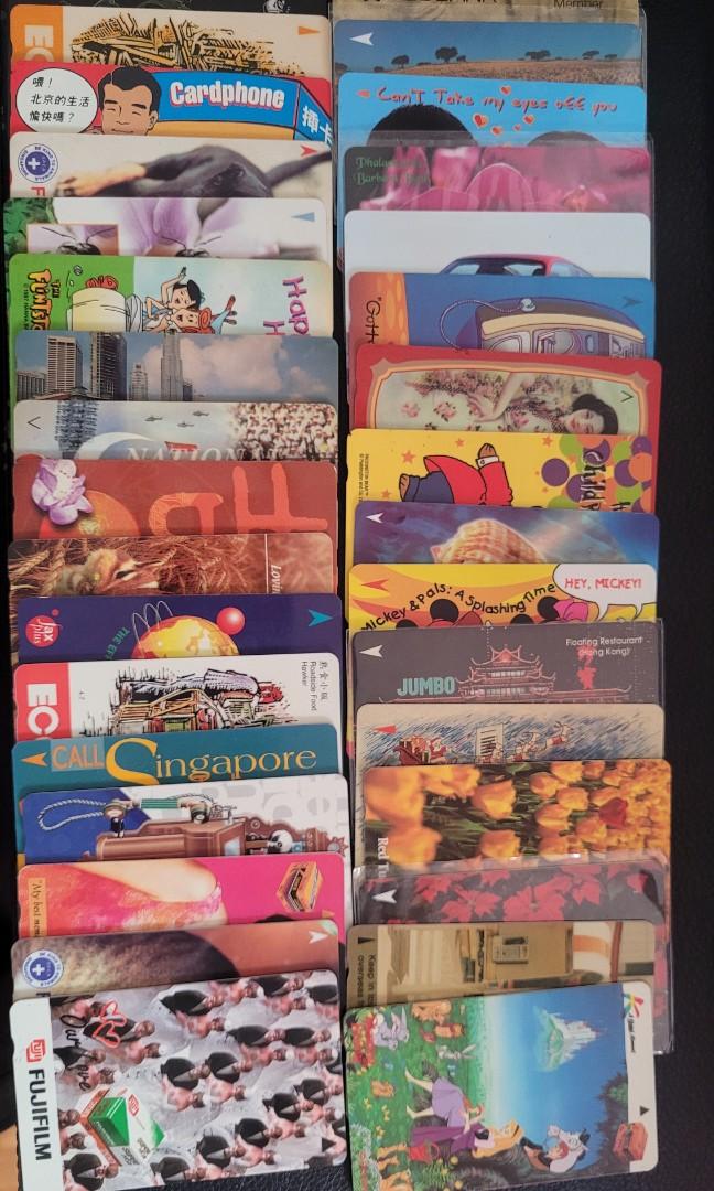 Old school phone cards, Hobbies & Toys, Memorabilia & Collectibles ...