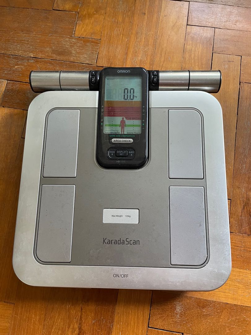 Omron Karada Scan, Health & Nutrition, Health Monitors & Weighing ...