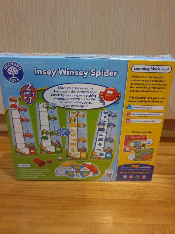 Orchard toys insey winsey spider, Hobbies & Toys, Toys & Games on Carousell