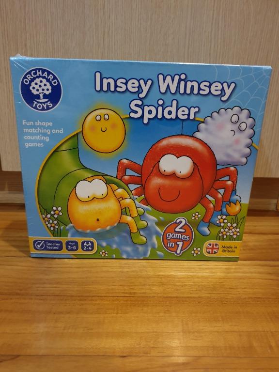 Orchard toys insey winsey spider, Hobbies & Toys, Toys & Games on Carousell
